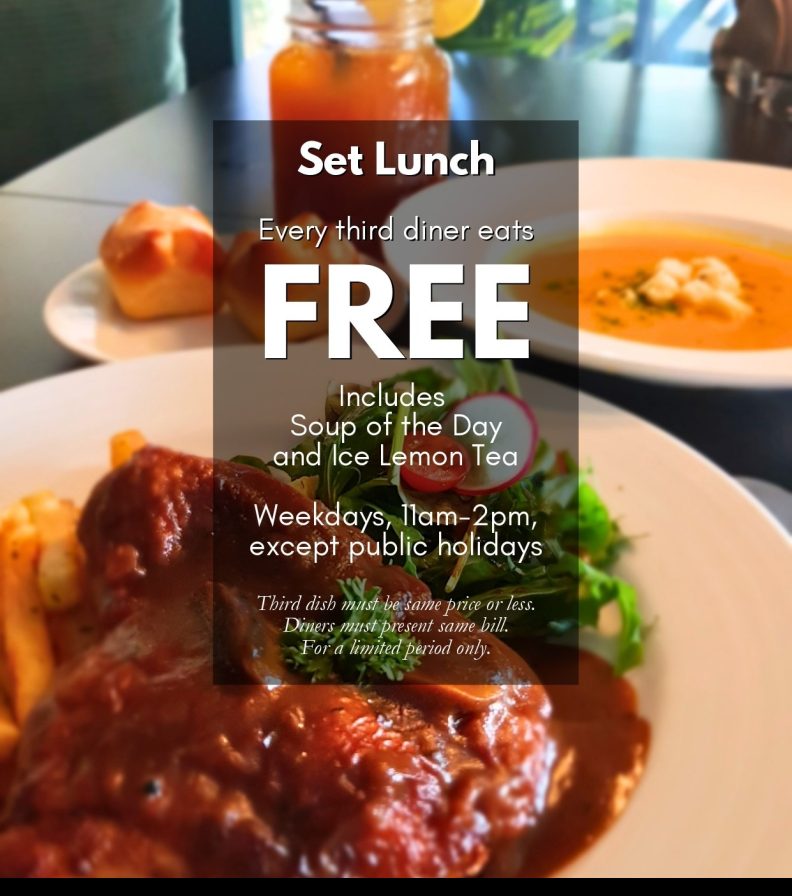 Rochester Menu - Orange & Teal